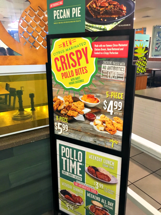 Enjoy a Mix of Caribbean and Southern Foods at Pollo Tropical