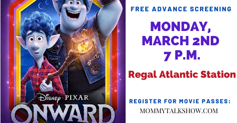 Attend Atlanta Pixar Onward Screening + Download Coloring Sheets