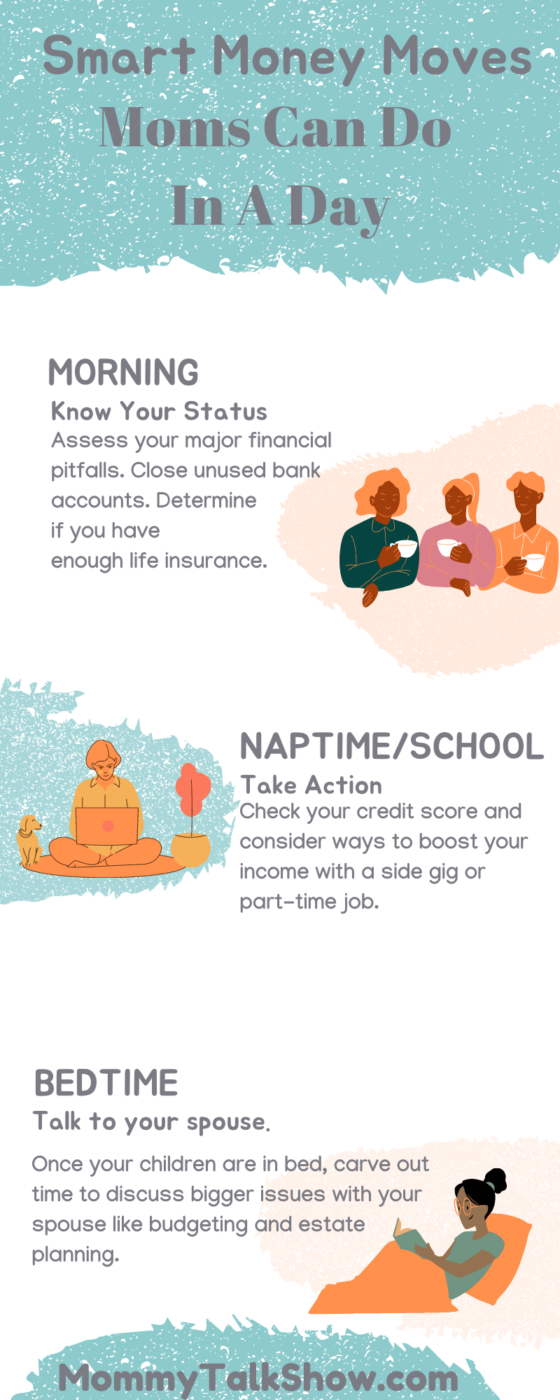 10 Smart Money Moves Moms Can Make In A Day